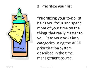 Time management | PPT