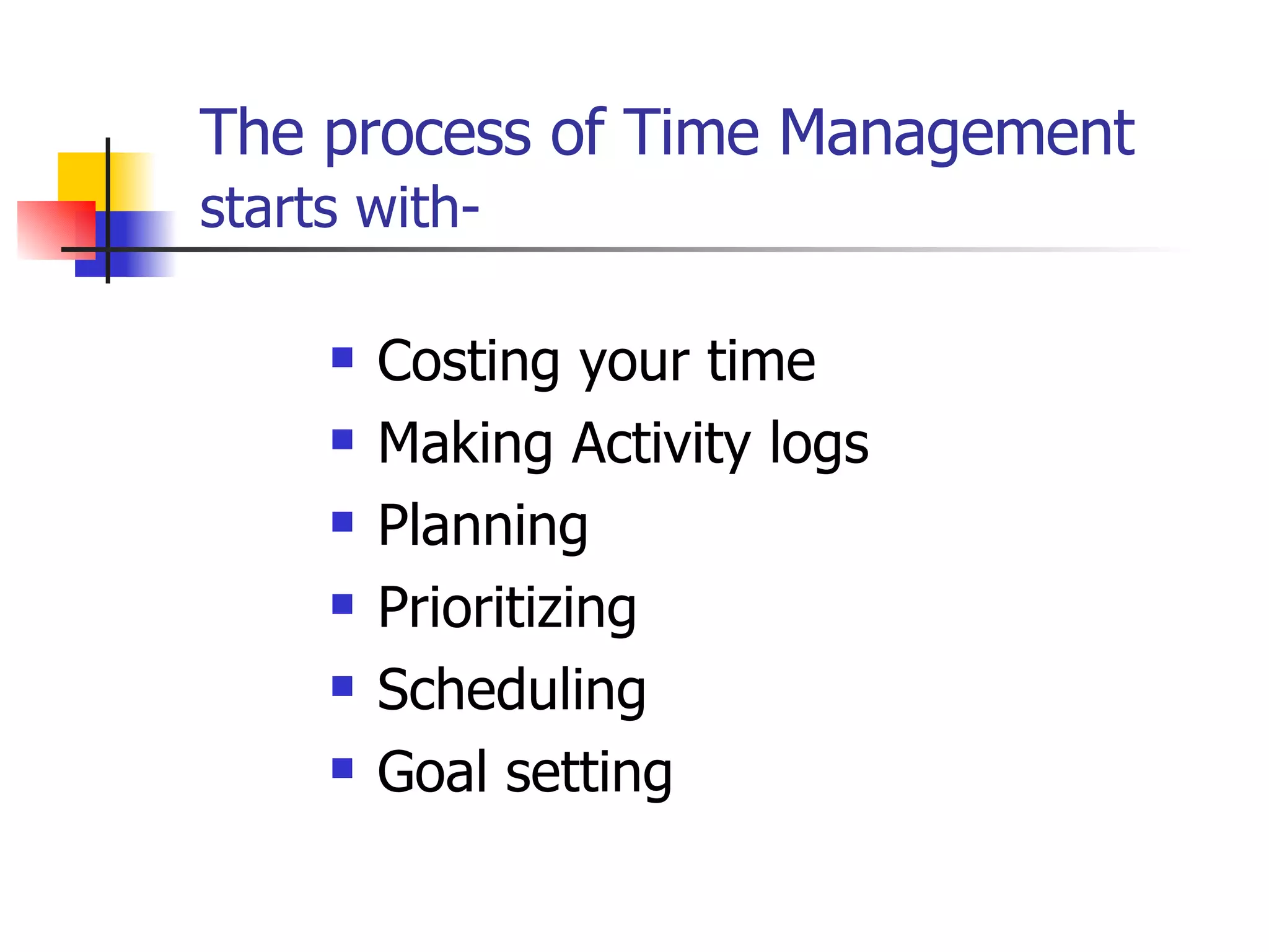 Time Management Presentation | PPT