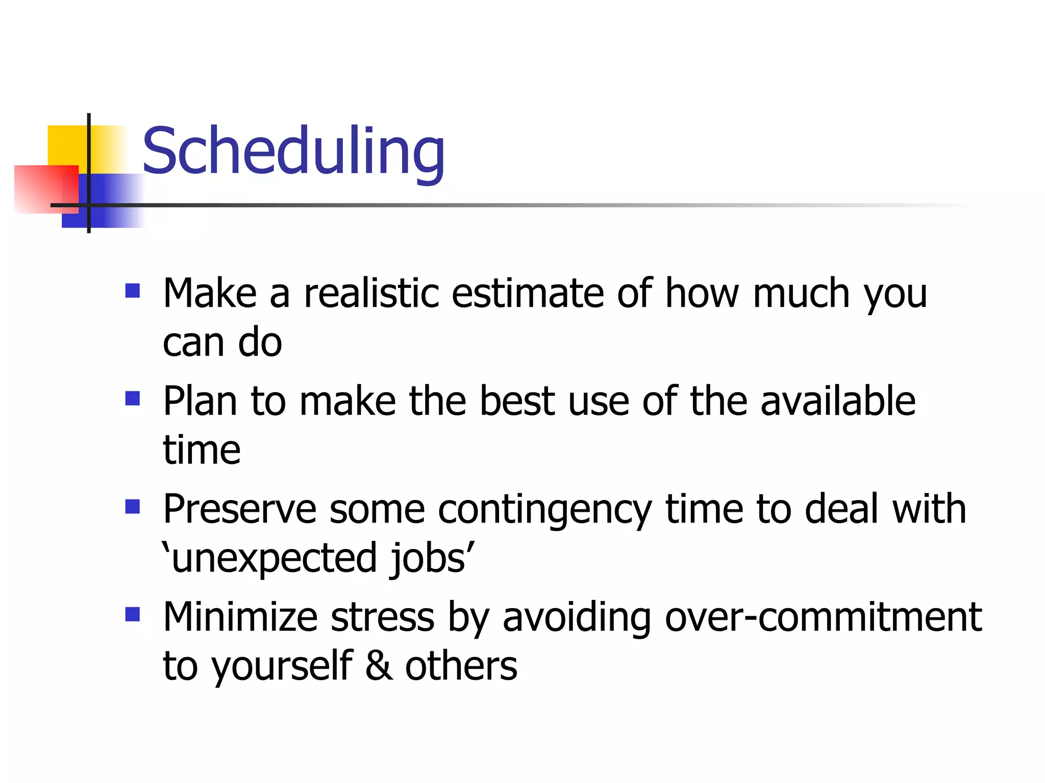 Time Management Presentation | PPT
