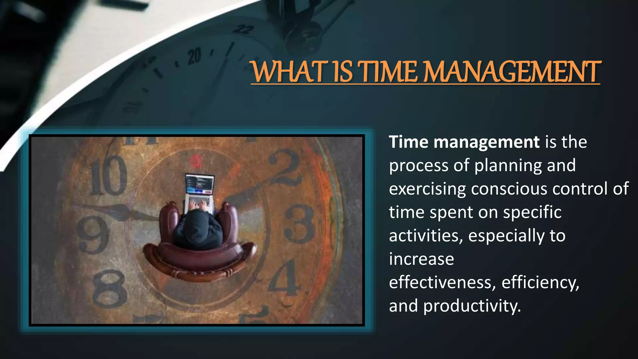 Time management presentation | PPTX