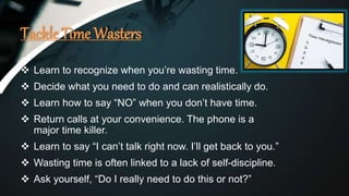 Time management presentation | PPT