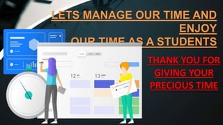 Time management presentation | PPTX