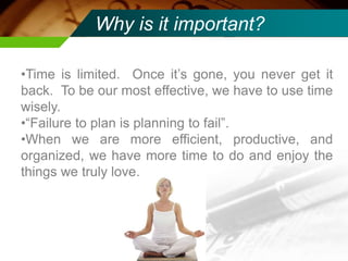 Time management skills | PPTX