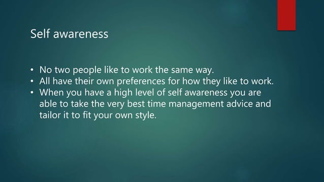 Time management skills | PPTX | Career Advice | Careers