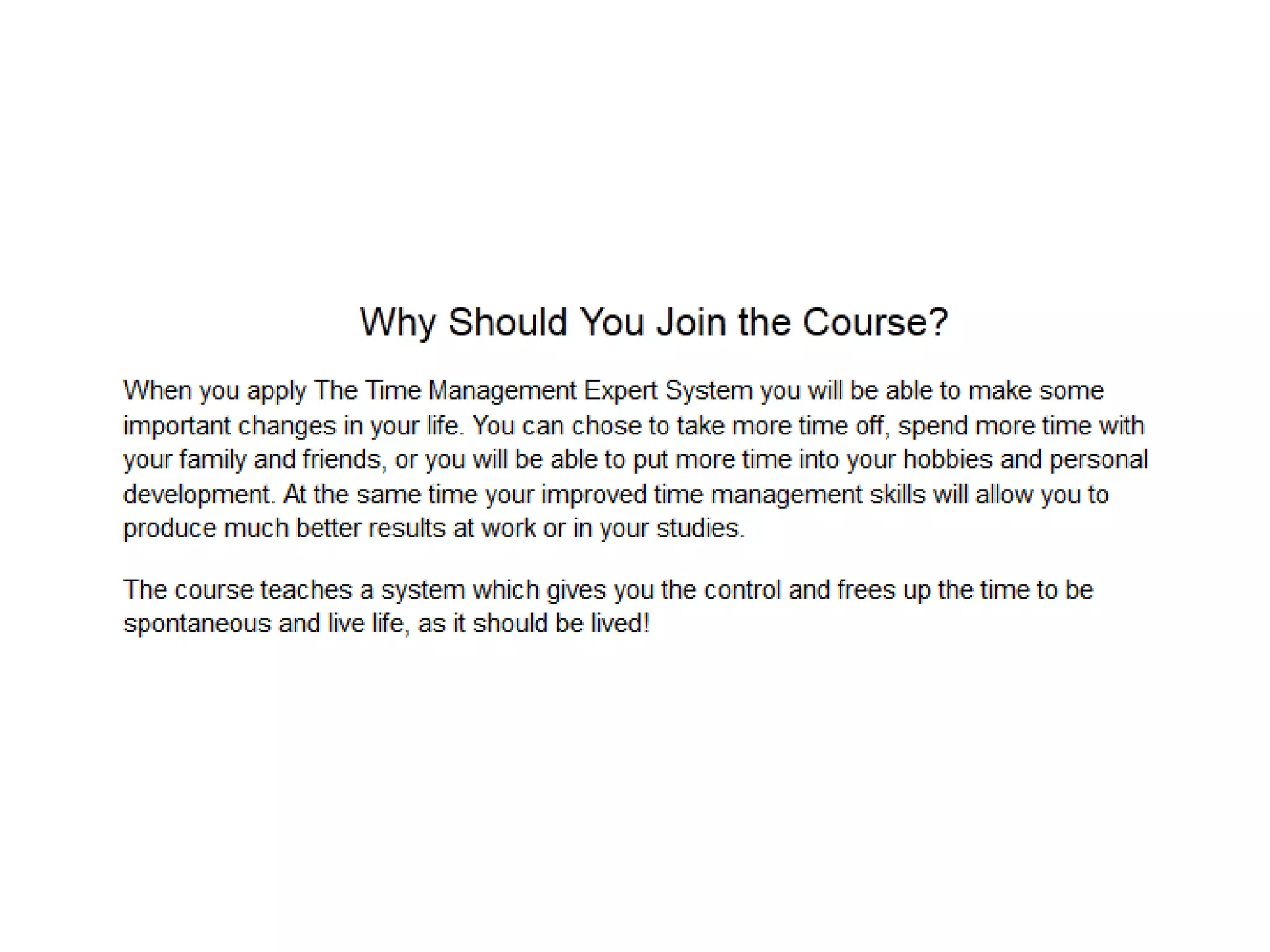 Time management skills examples | PPTX