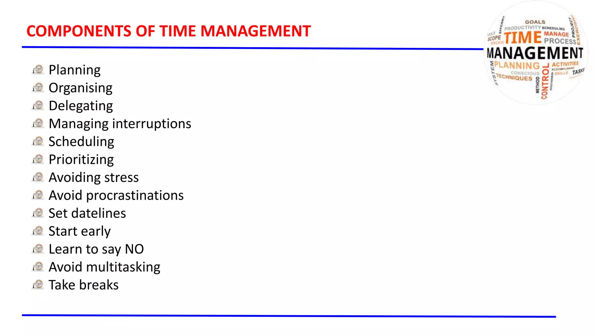 Time management Presentation at Insight Bible Church - Anua | PPTX