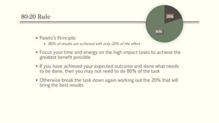 Time management strategies | PPTX