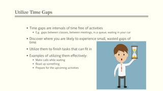 Time management strategies | PPTX
