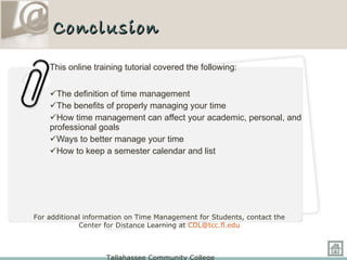 Time Management for Students | PPT
