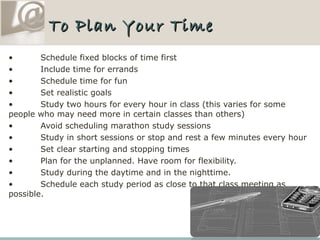 Time Management for Students | PPT