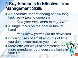 Getting Organized & Time management (esp for women) | PPT