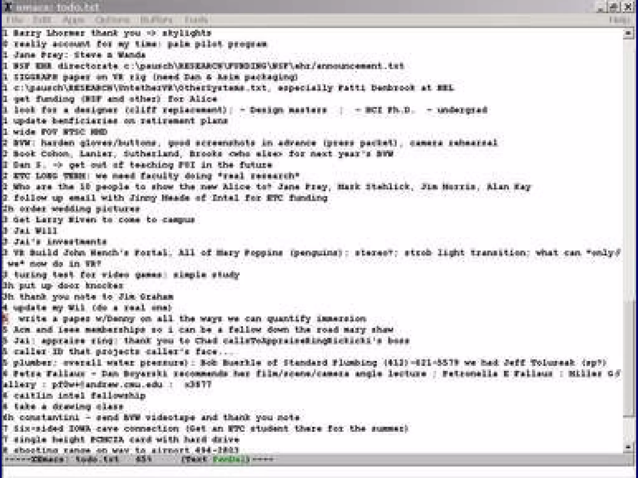 Time Management by Randy Pausch | PPT