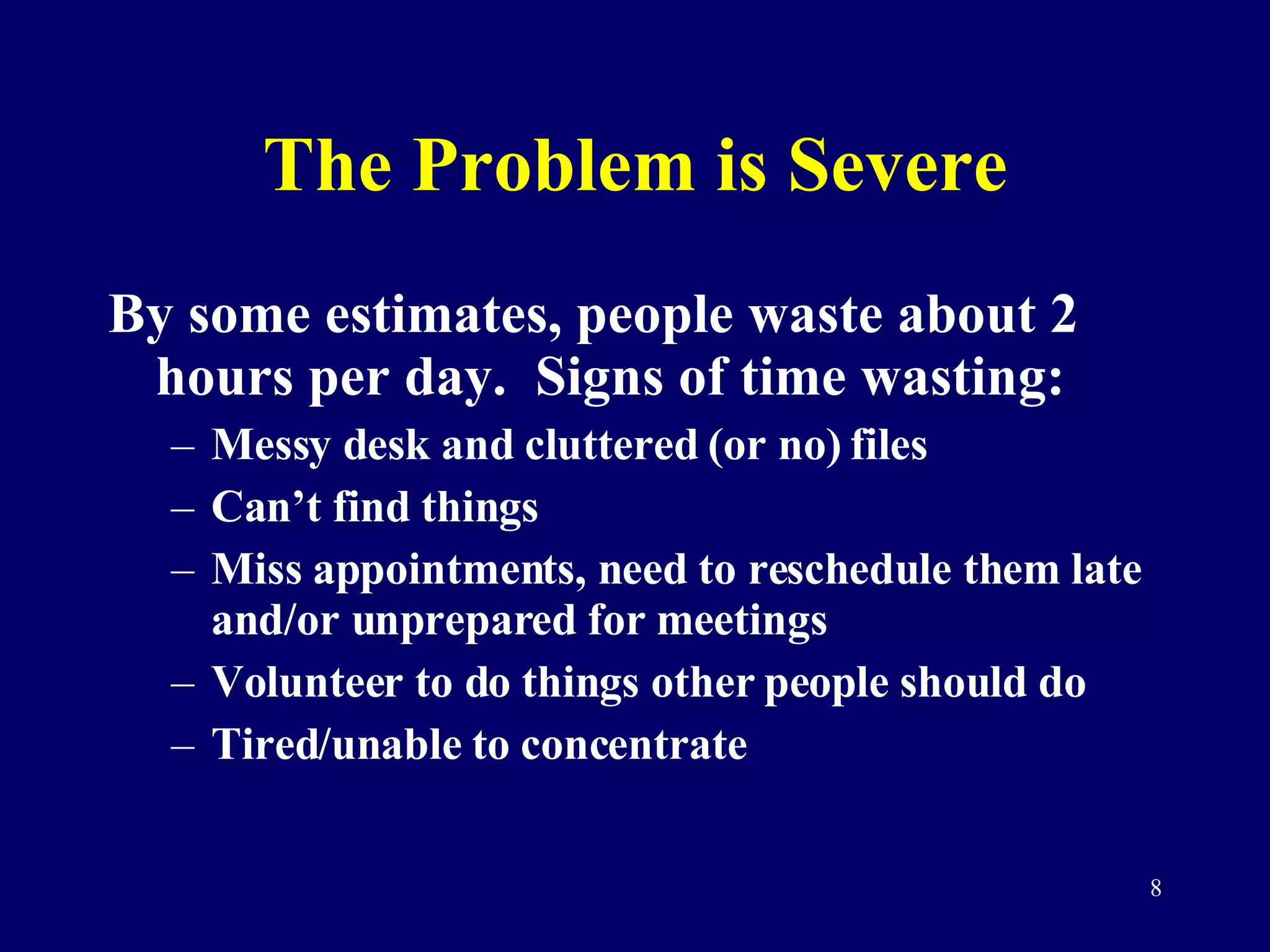 Time Management by Randy Pausch | PPT