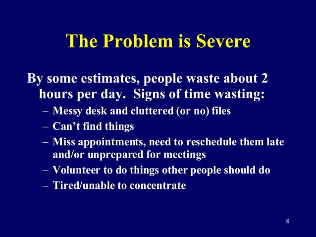 Time Management by Randy Pausch | PPT
