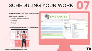 Time management - 3P's of TM. 10 Tips to Effectively use the time | PPT