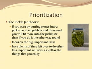 Time management & think out side the box | PPT