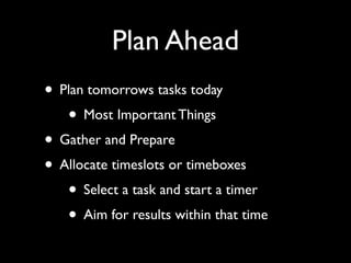 Time management tips | KEY