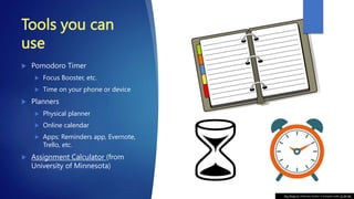 Time Management Tips | PPTX