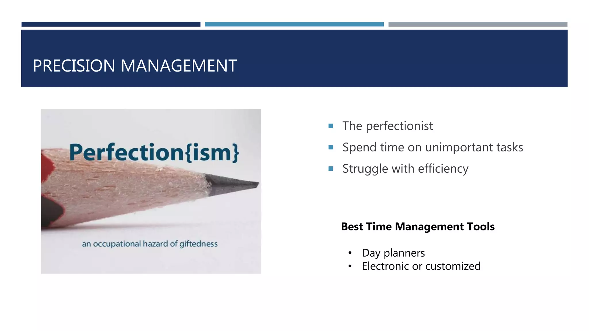 Time Management Personality Styles | PPTX