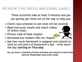 Time management tips for students | PPT