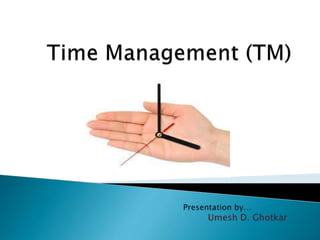 Time management PPT | PPTX