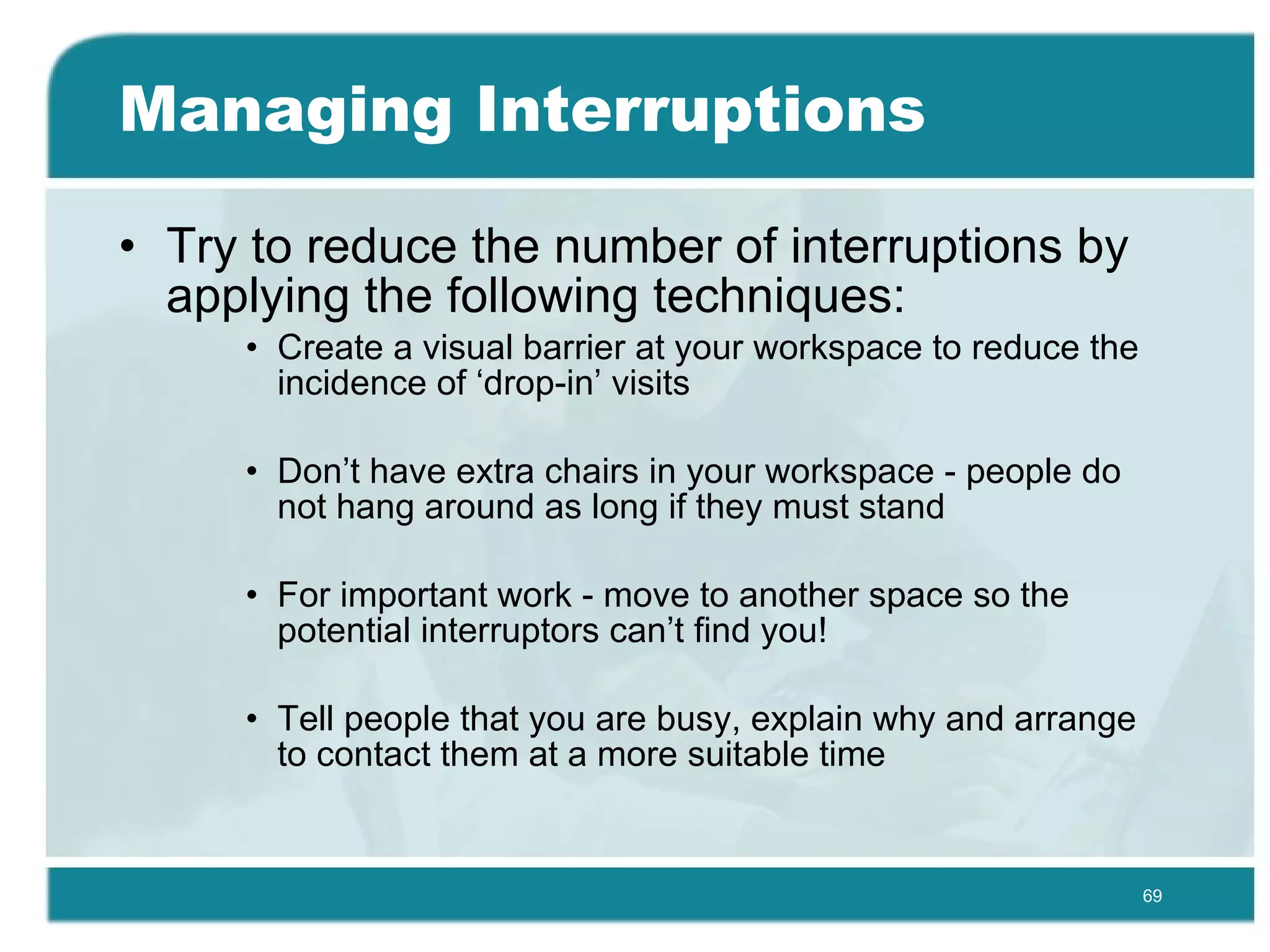 Time Management Training Ppt | PPT