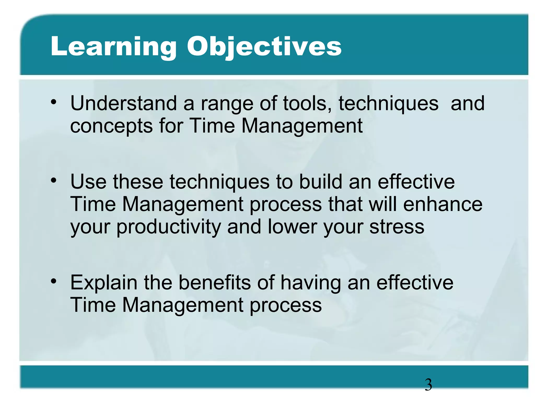 Time management training_ppt | PPT
