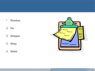 Time Management | PPT | Business and Finance