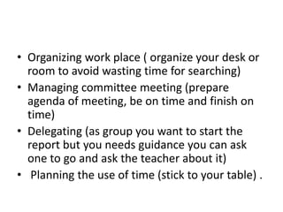 Time managment | PPTX