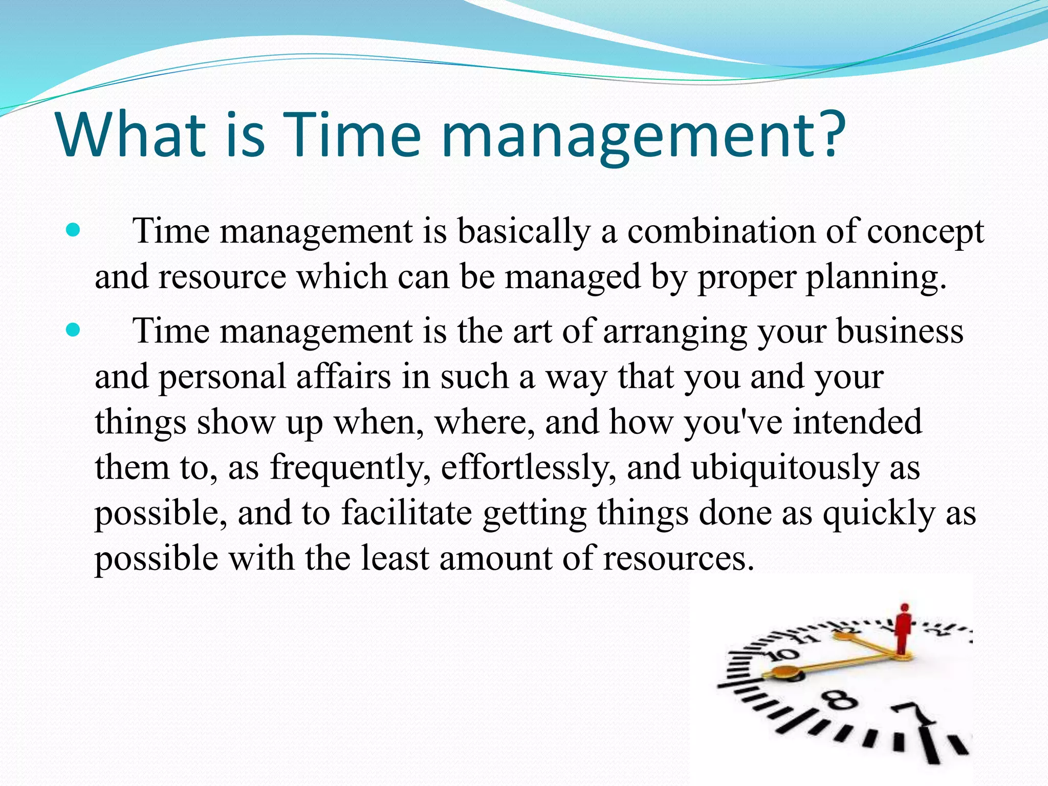 Time managment and leadership skills | PPTX