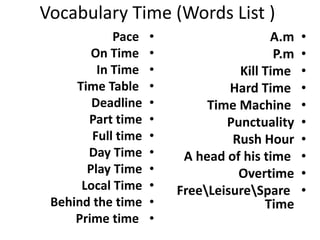 Time managment reda copy | PPTX