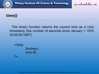 Time manipulation lecture 1 | PPT