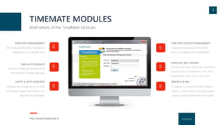 Intelliob TimeMate | PPT