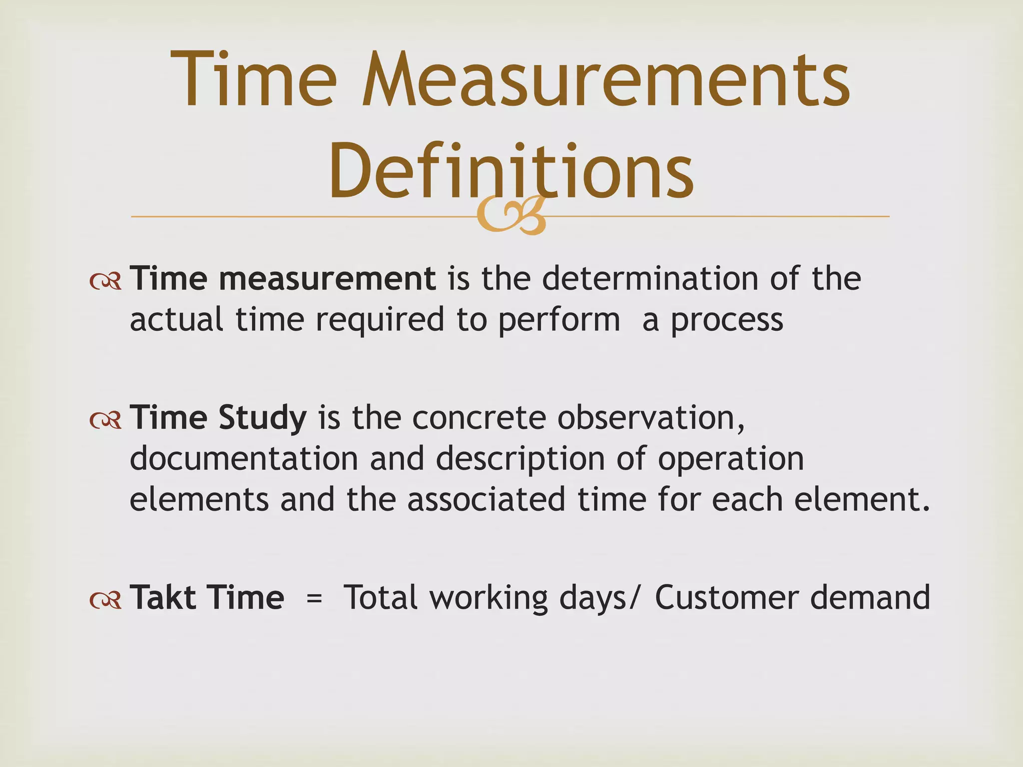 Time measurement | PPTX