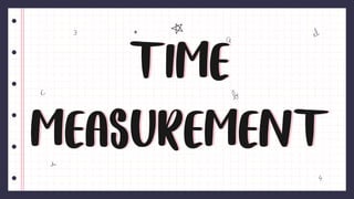Time Measurement Math Grade 3 | PDF