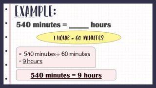 Time Measurement Math Grade 3 | PDF