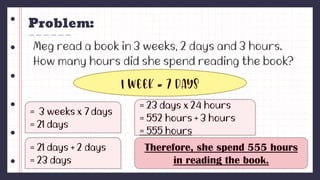 Time Measurement Math Grade 3 | PDF