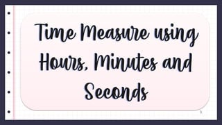 Time Measurement Math Grade 3 | PDF