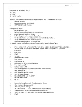 Time mgt class room material | DOCX