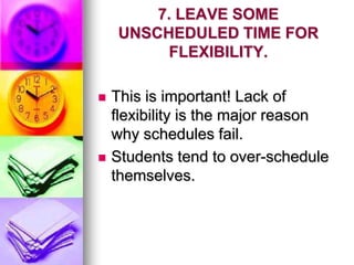 Time management for students | PPT