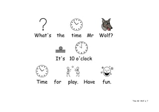 Time Mr Wolf | PPT