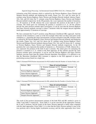 Time of arrival based localization in wireless sensor networks a non linear approach | PDF