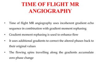 Time of flight mra | PPTX