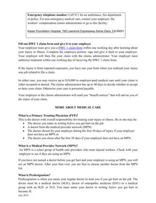 Time of hire pamphlet | PDF