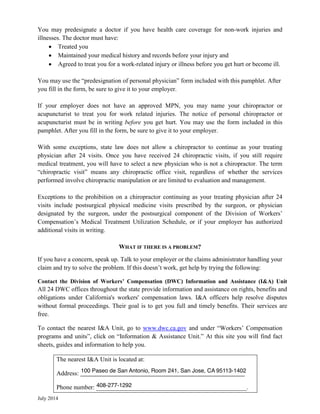Time of hire pamphlet | PDF