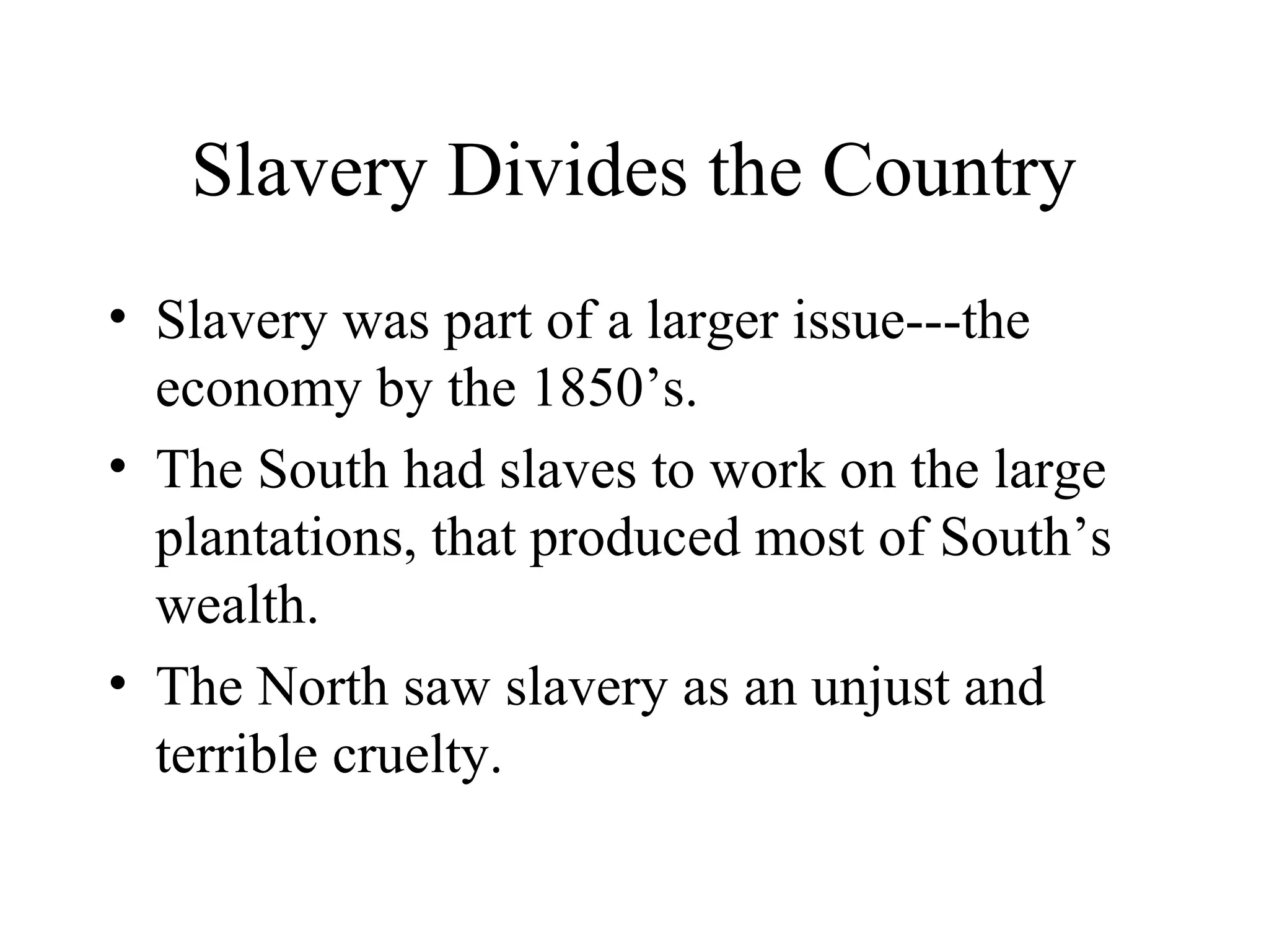 Time of slavery (social studies) | PPT