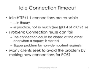 HTTP Request-Timeout | PPTX