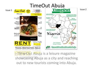 TimeOut Abuja | PPTX