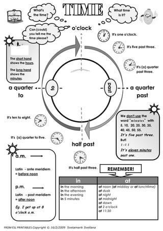 Time outline | DOC