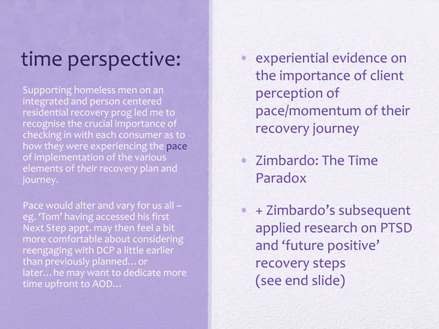 Timeperspectivesmay13 | PPTX | Medical Health